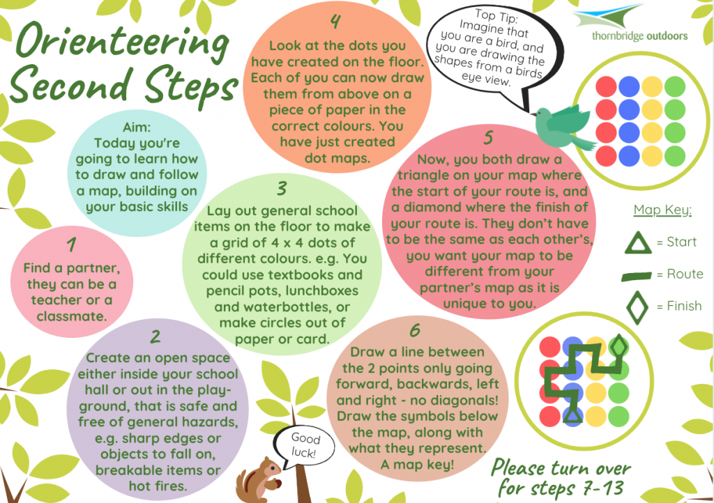 Activity 13 - Orienteering Second Steps - Thornbridge Outdoors